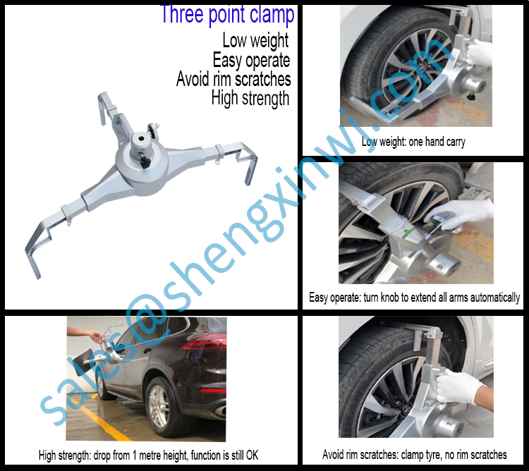 Car Wheel Alignment Clamp-Three Point Clamp from China manufacturer ...